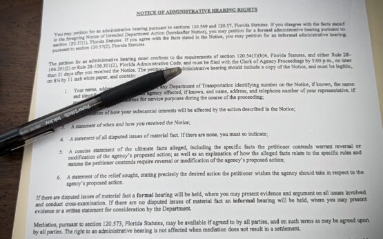 Administrative Hearings / DOAH Representation